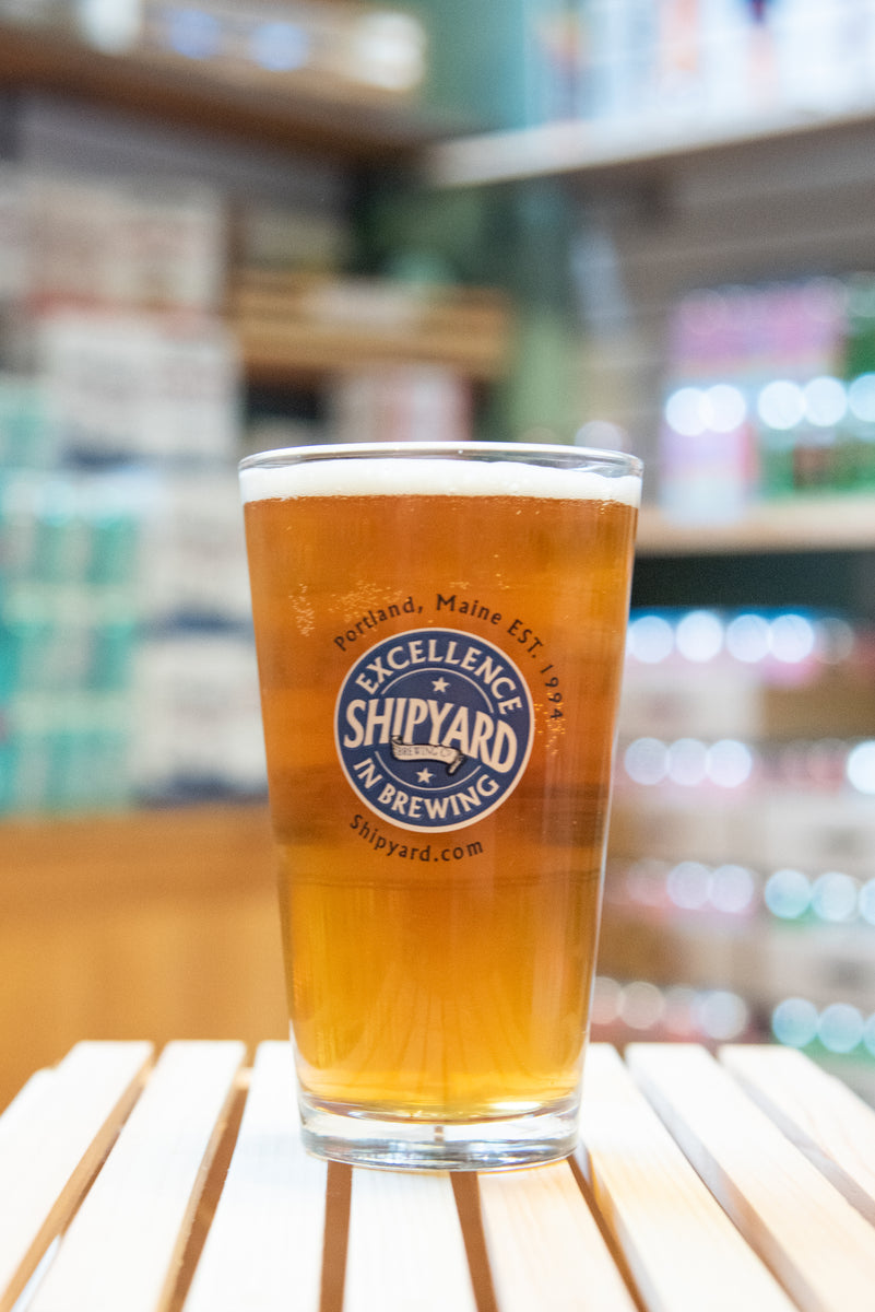 Shipyard Badge 16 oz. Pint Glass – Shipyard Shopping